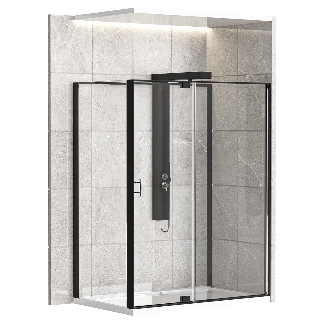 3D Shower Cabin Zest - TurboSquid 2217689