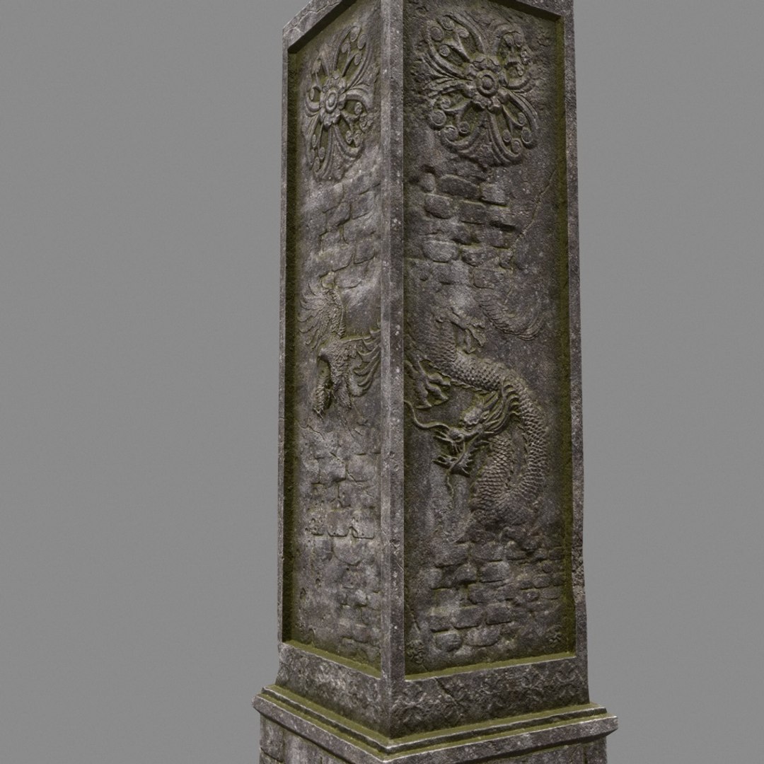 Pillar Model - TurboSquid 1201260