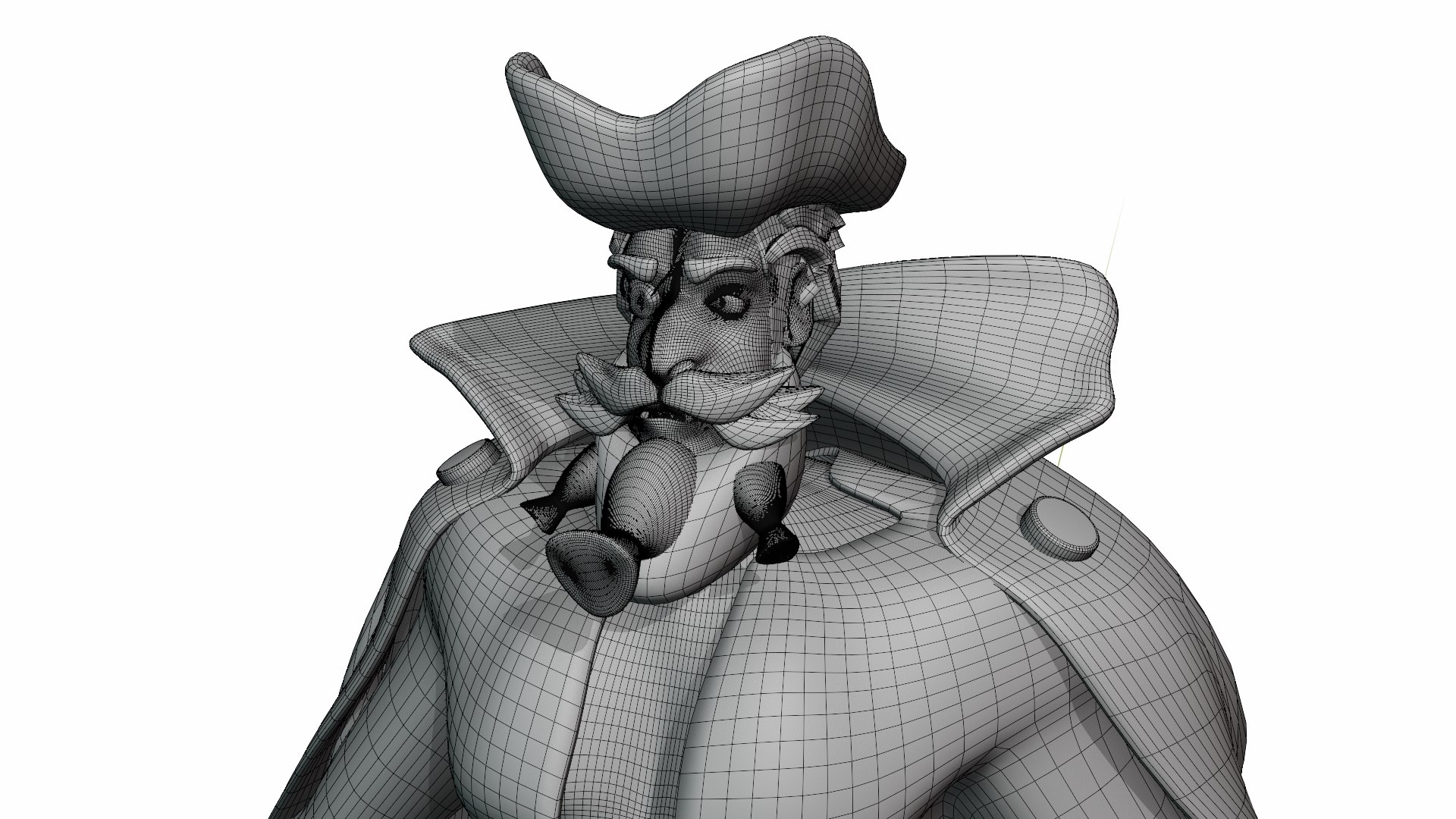 Pirate Captain Model 3D Model - TurboSquid 2022062