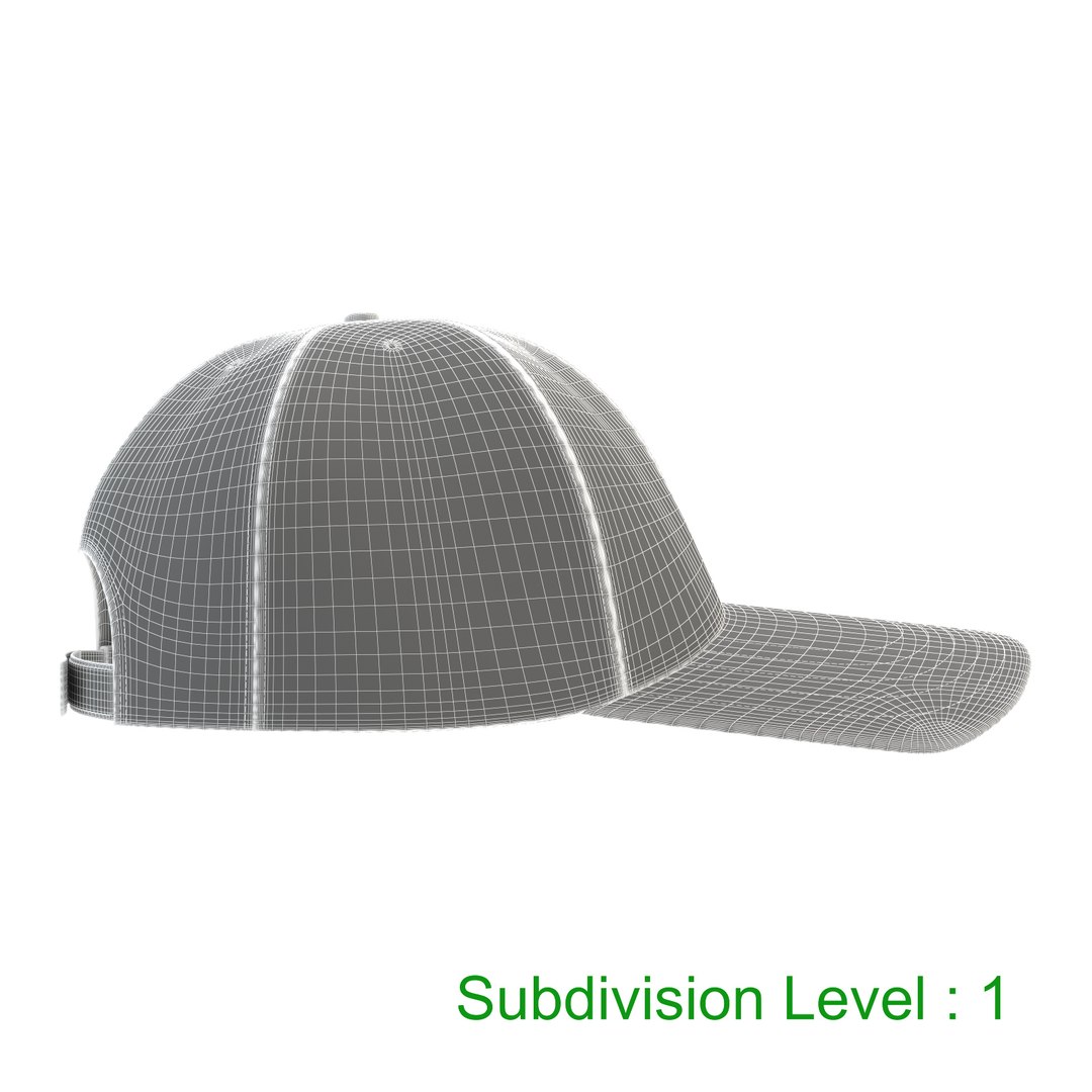Baseball Hat 3D Model - TurboSquid 1157659