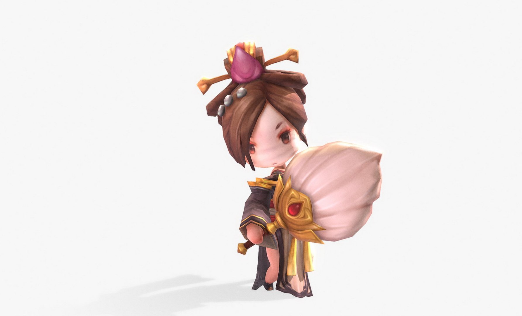 Three Kingdoms - Huang Yueying 3D Model - TurboSquid 2015072