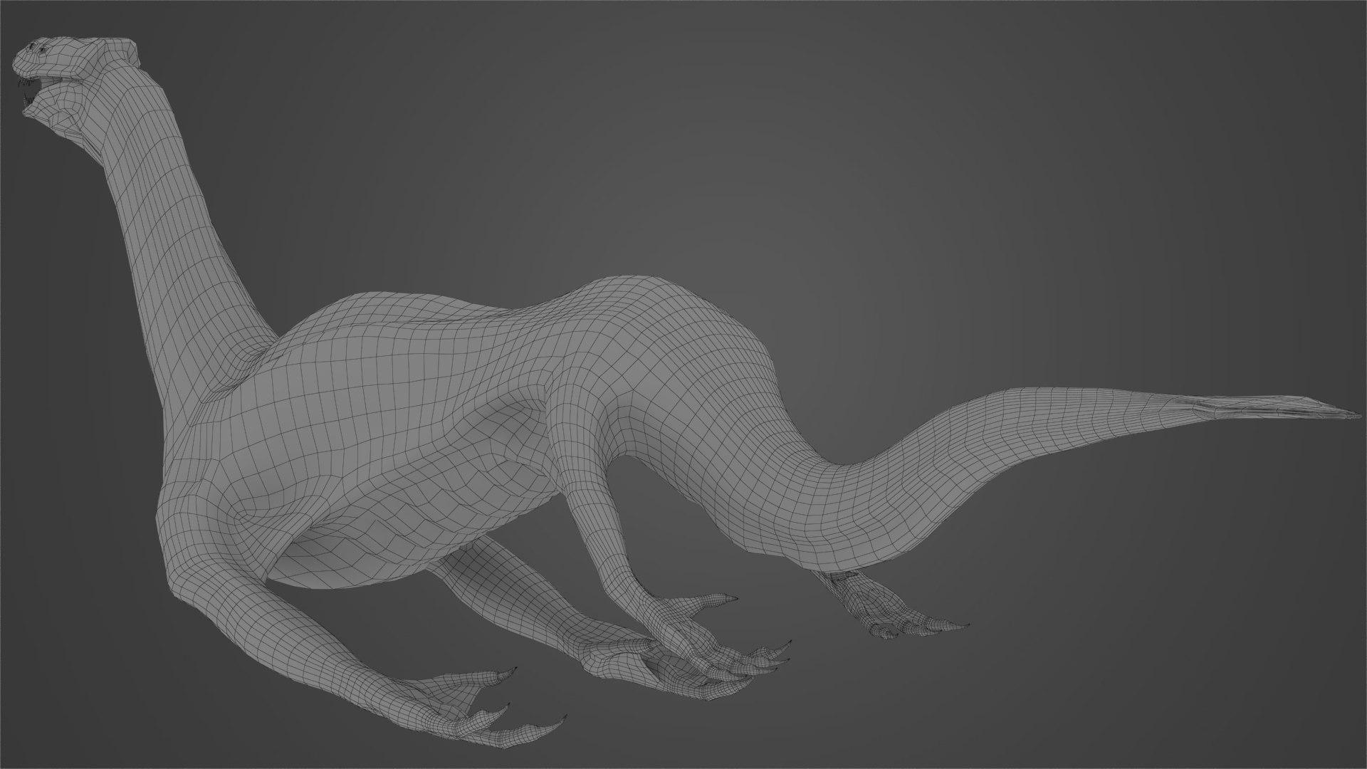 Aqua Monster 3D Model - TurboSquid 1450398