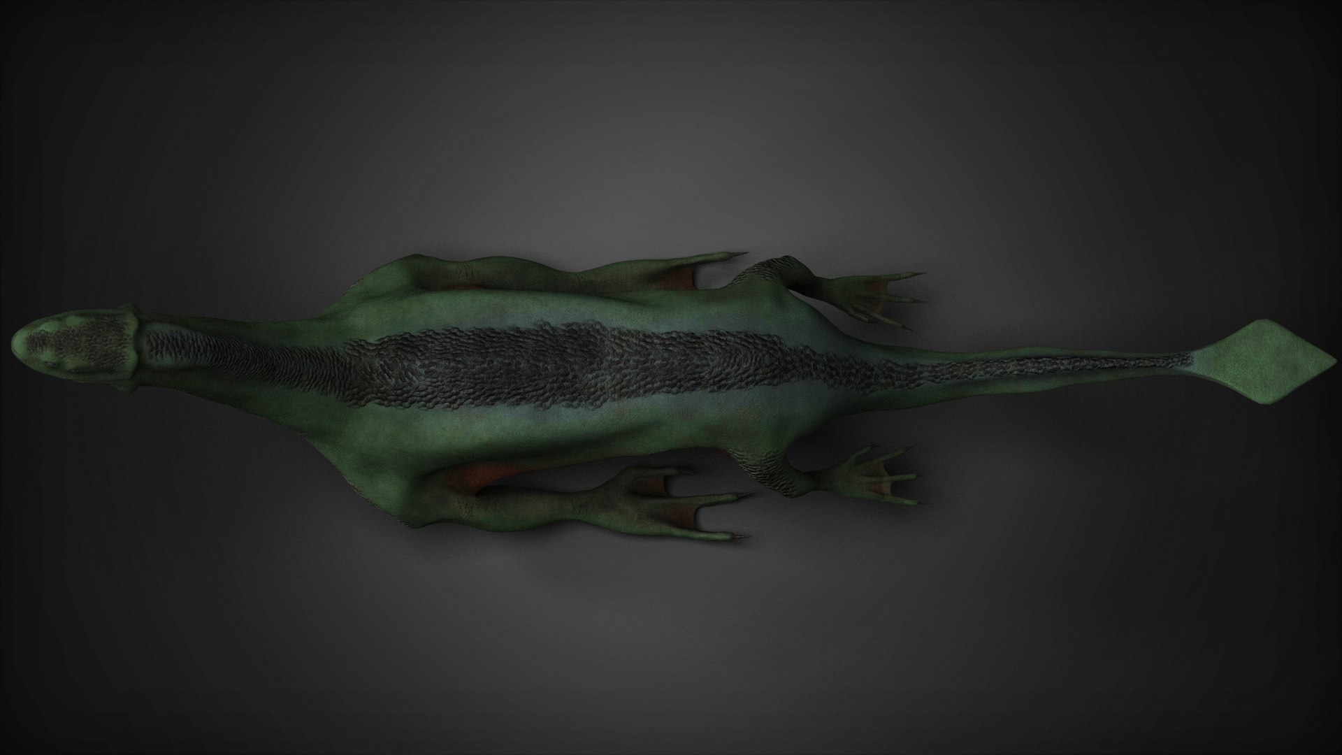 Aqua Monster 3D Model - TurboSquid 1450398