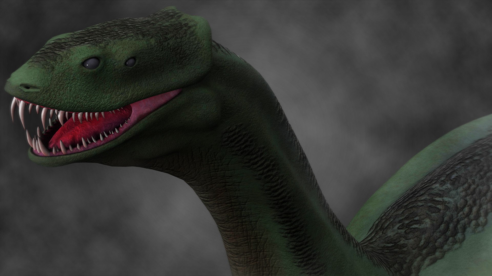 Aqua Monster 3D Model - TurboSquid 1450398