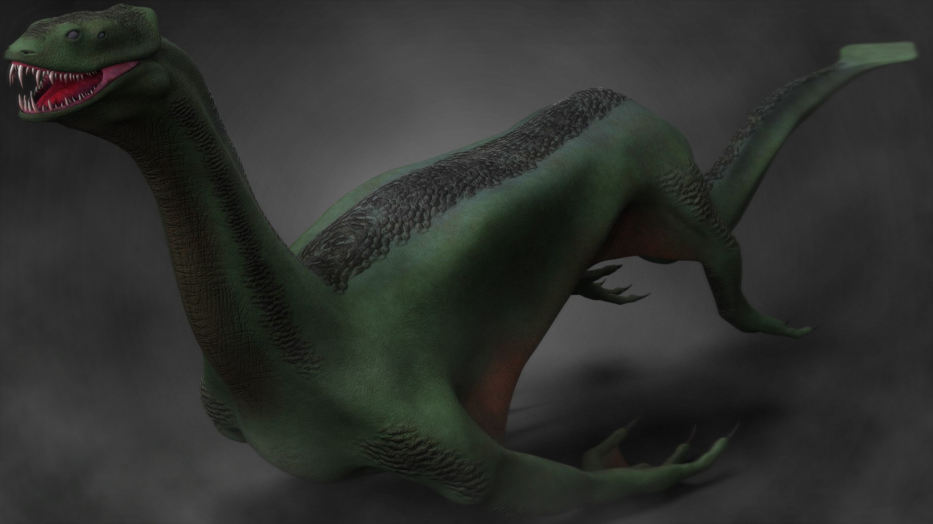 Aqua Monster 3D Model - TurboSquid 1450398