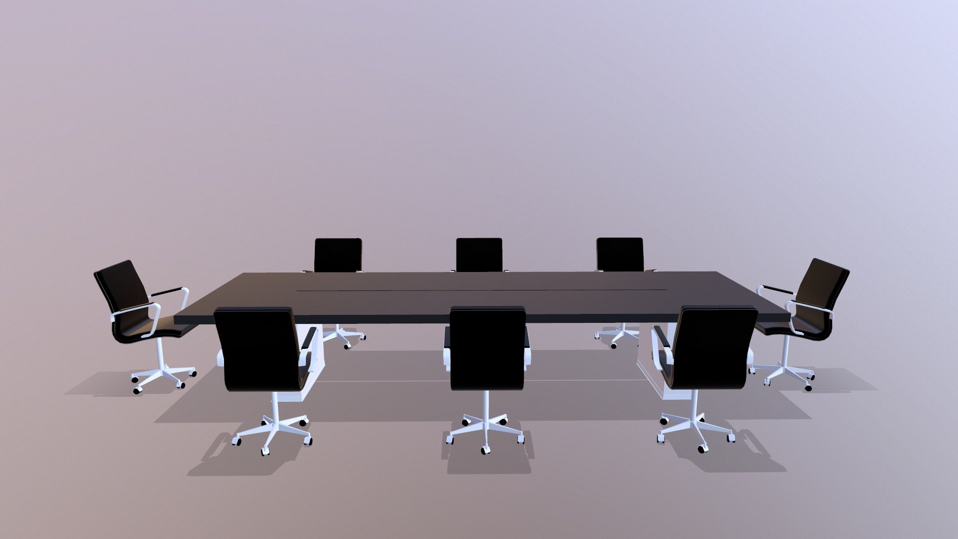Meeting Table Model - TurboSquid 2289475
