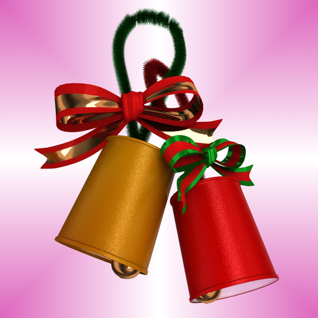 3d Christmas Bell