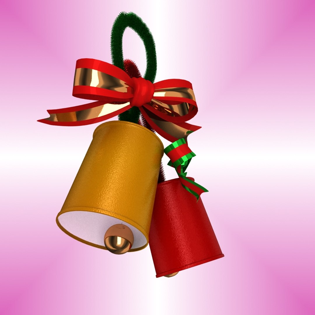 3d Christmas Bell