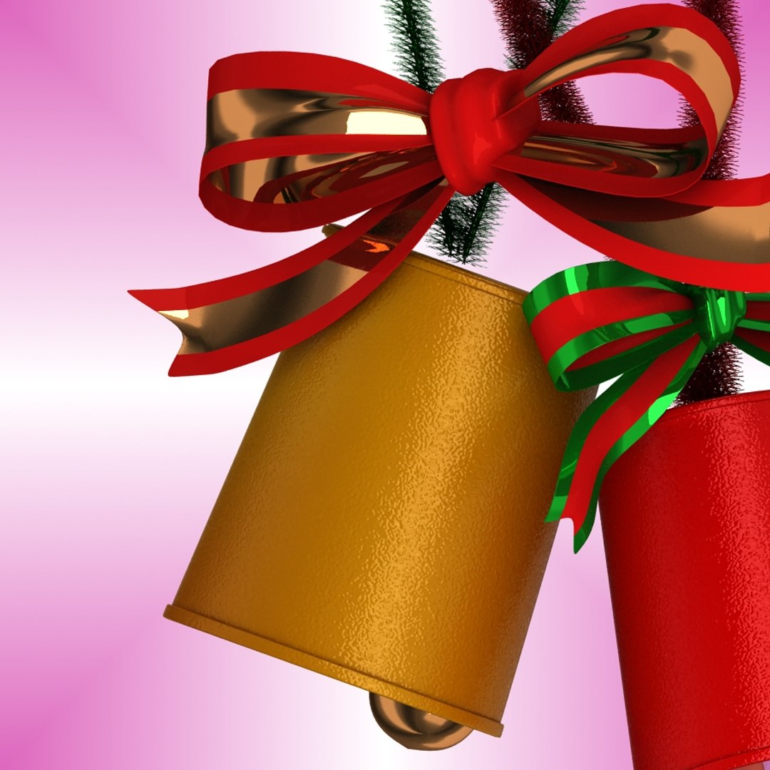 3d Christmas Bell