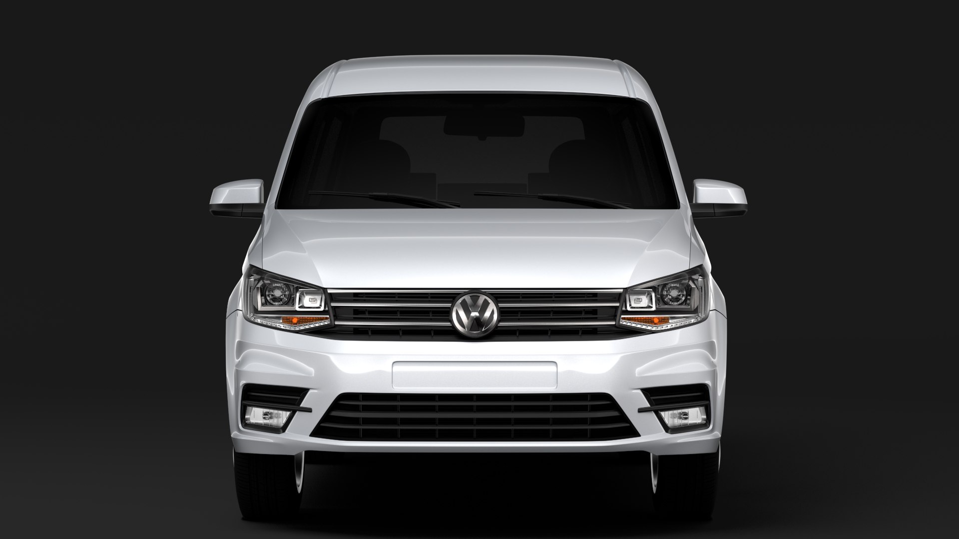 Volkswagen caddy 2018 3D model - TurboSquid 1275583