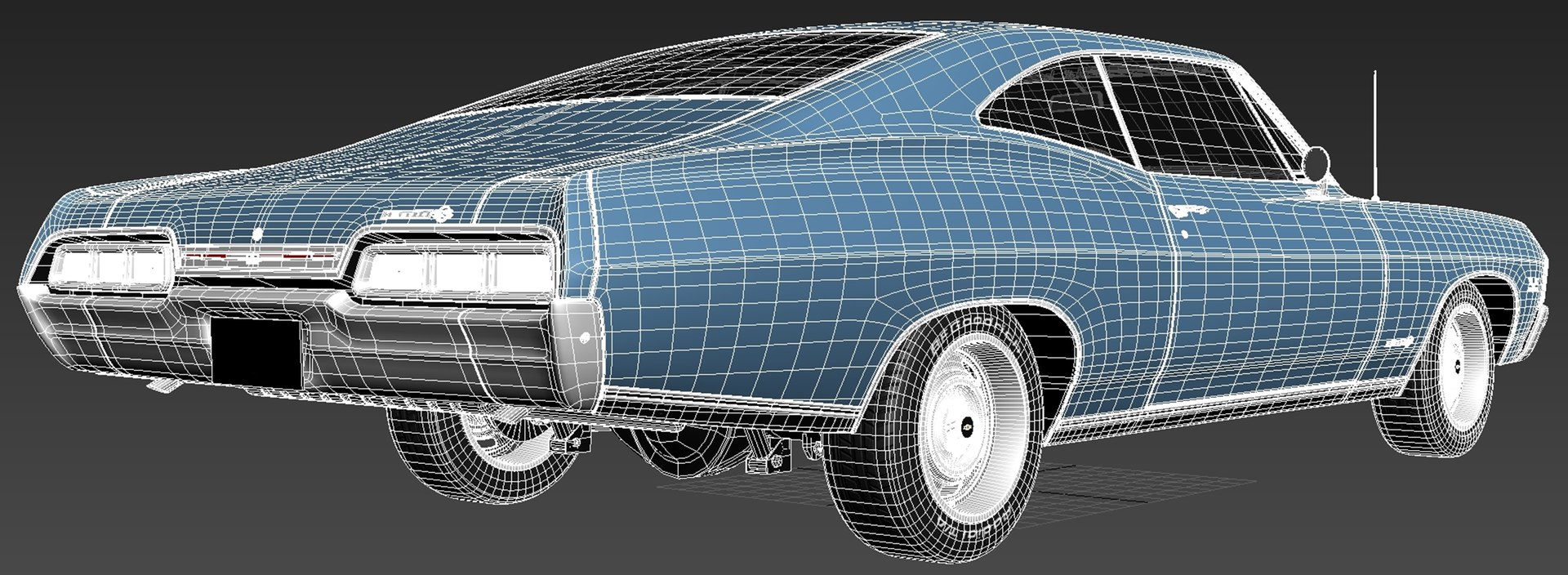 Chevrolet Impala SS 1967 3D Model - TurboSquid 2218536