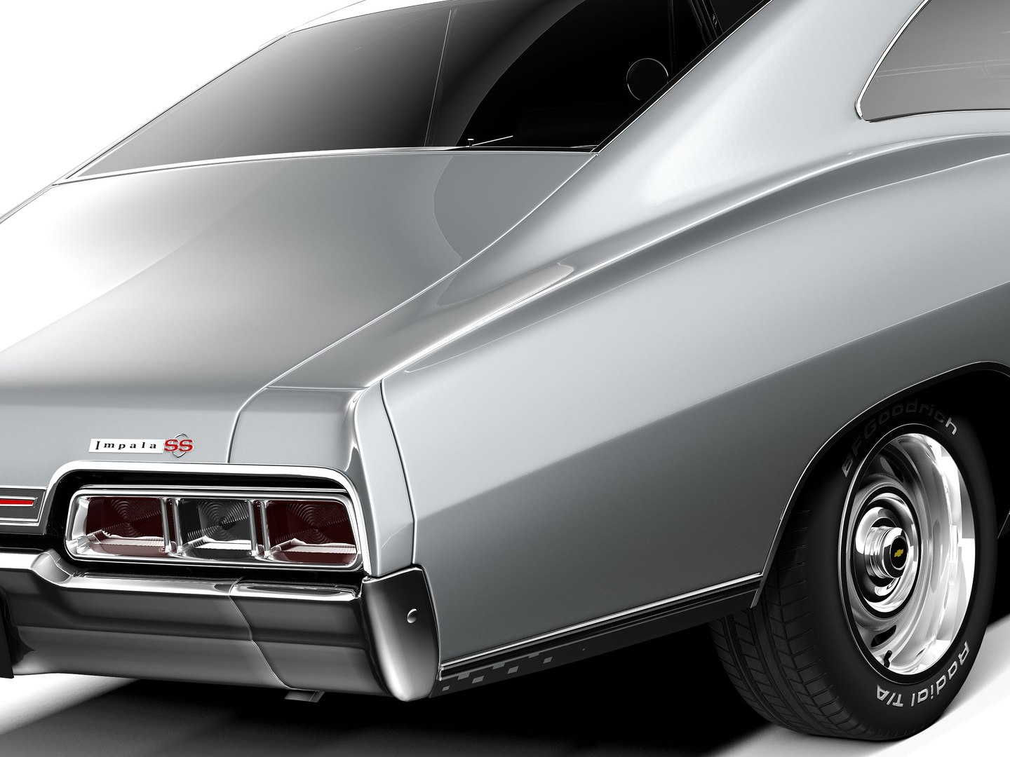 Chevrolet Impala SS 1967 3D Model - TurboSquid 2218536