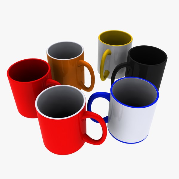 3d coffee mug