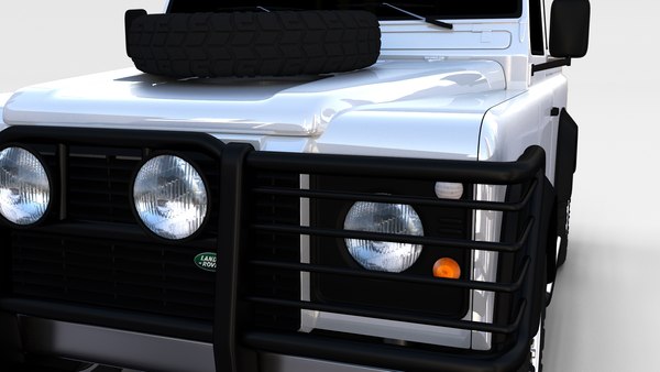 land rover defender 90 3d model