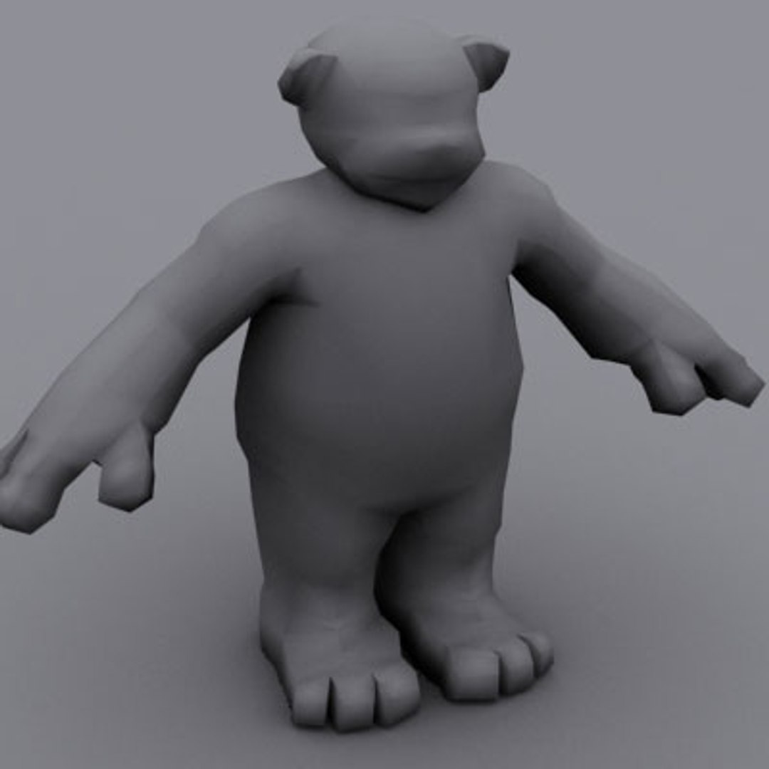 fuzzy creature 3d max
