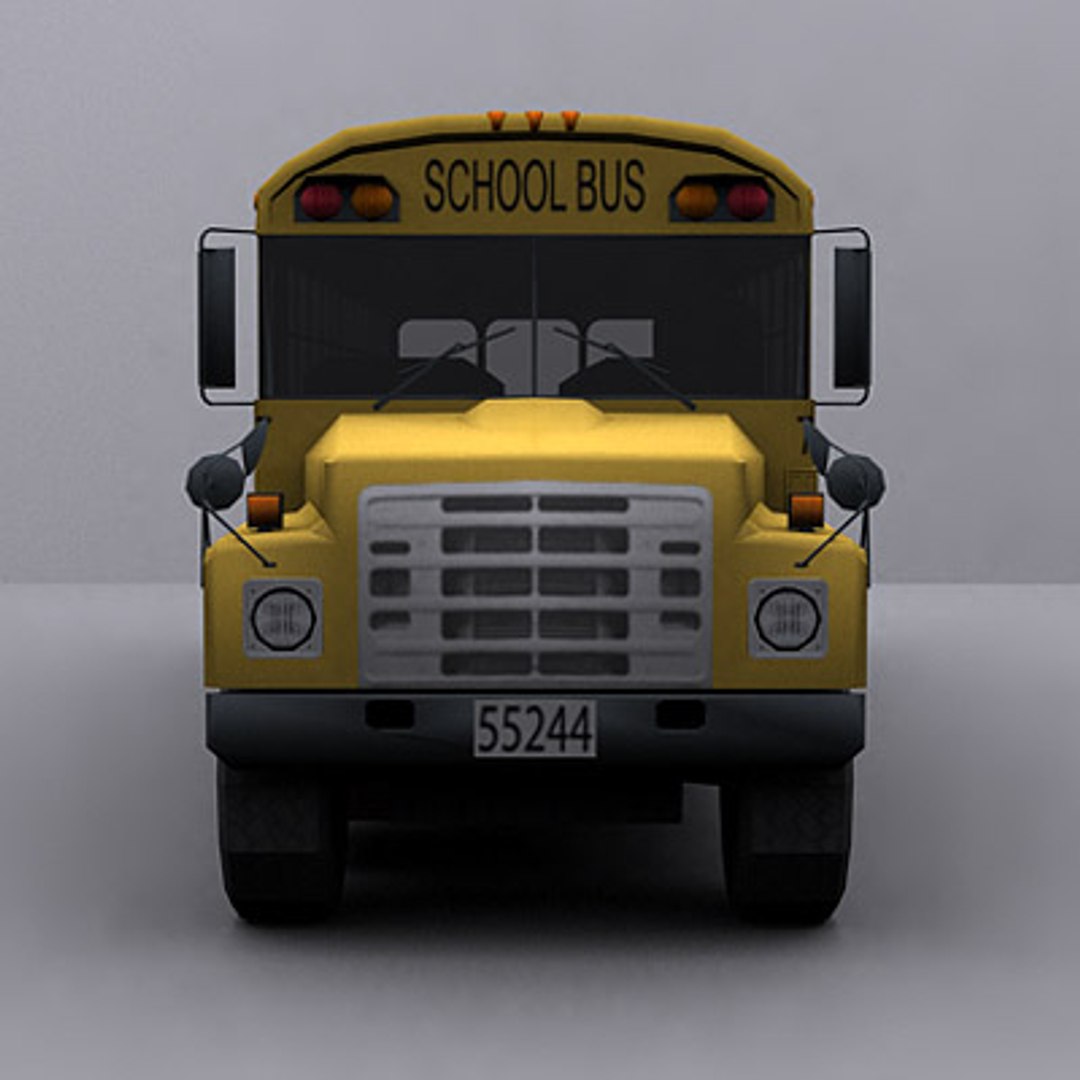 3d 3ds Ready School Bus 2