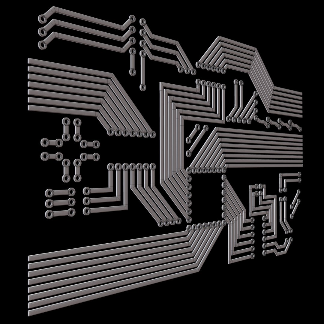 3D Circuit Board Model - TurboSquid 1746397