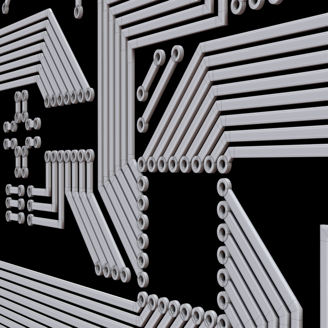 3D Circuit Board model - TurboSquid 1746397