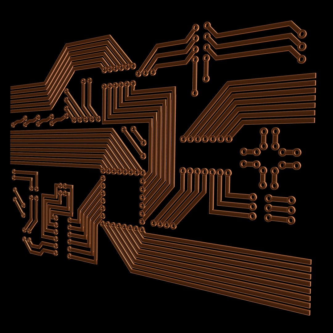 3D Circuit Board Model - TurboSquid 1746397