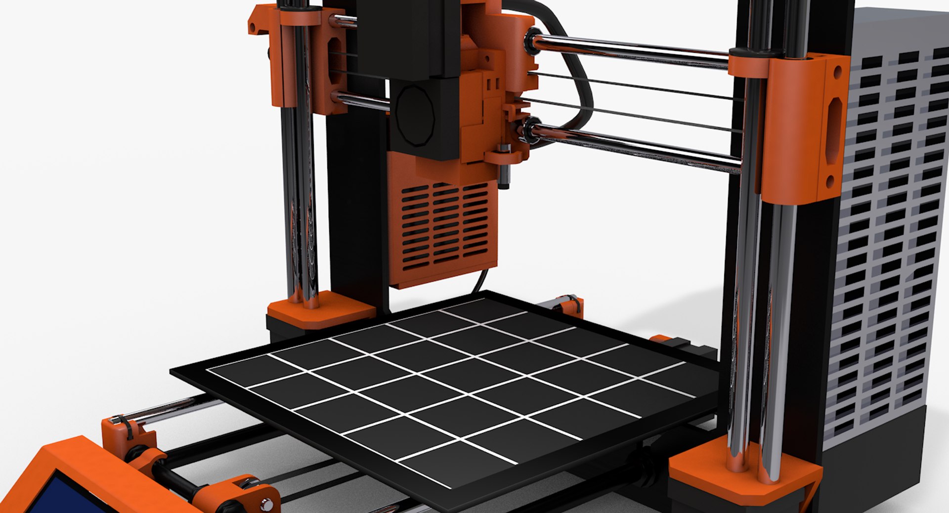 Prusa I3 Printer - 3d Model