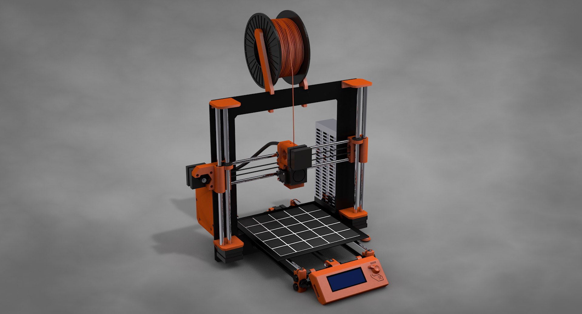 Prusa I3 Printer - 3d Model
