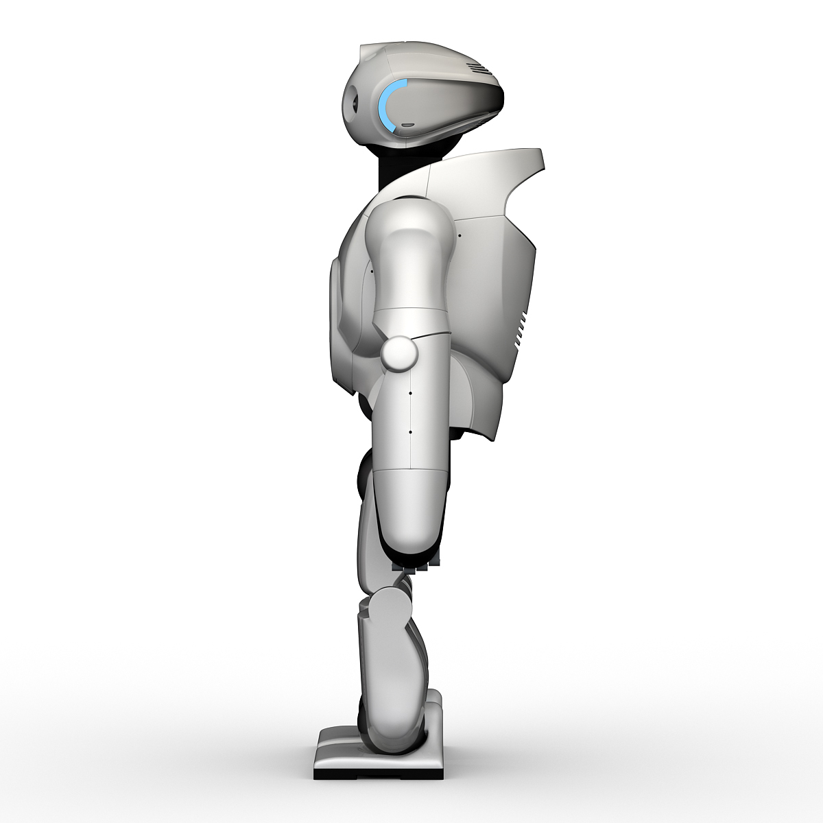 3d sony qrio robot static model
