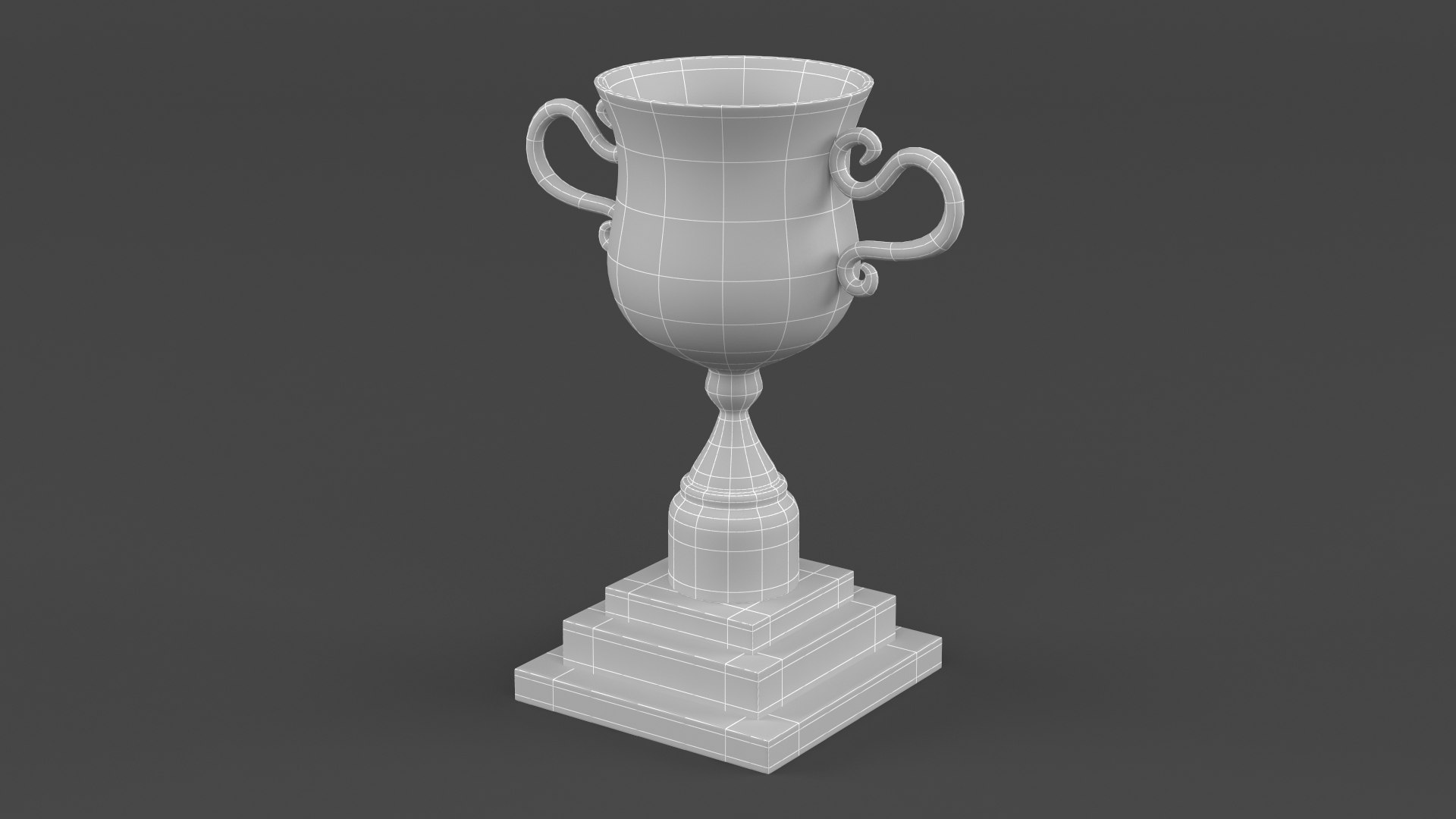 3D Trophy Cups model - TurboSquid 2107003