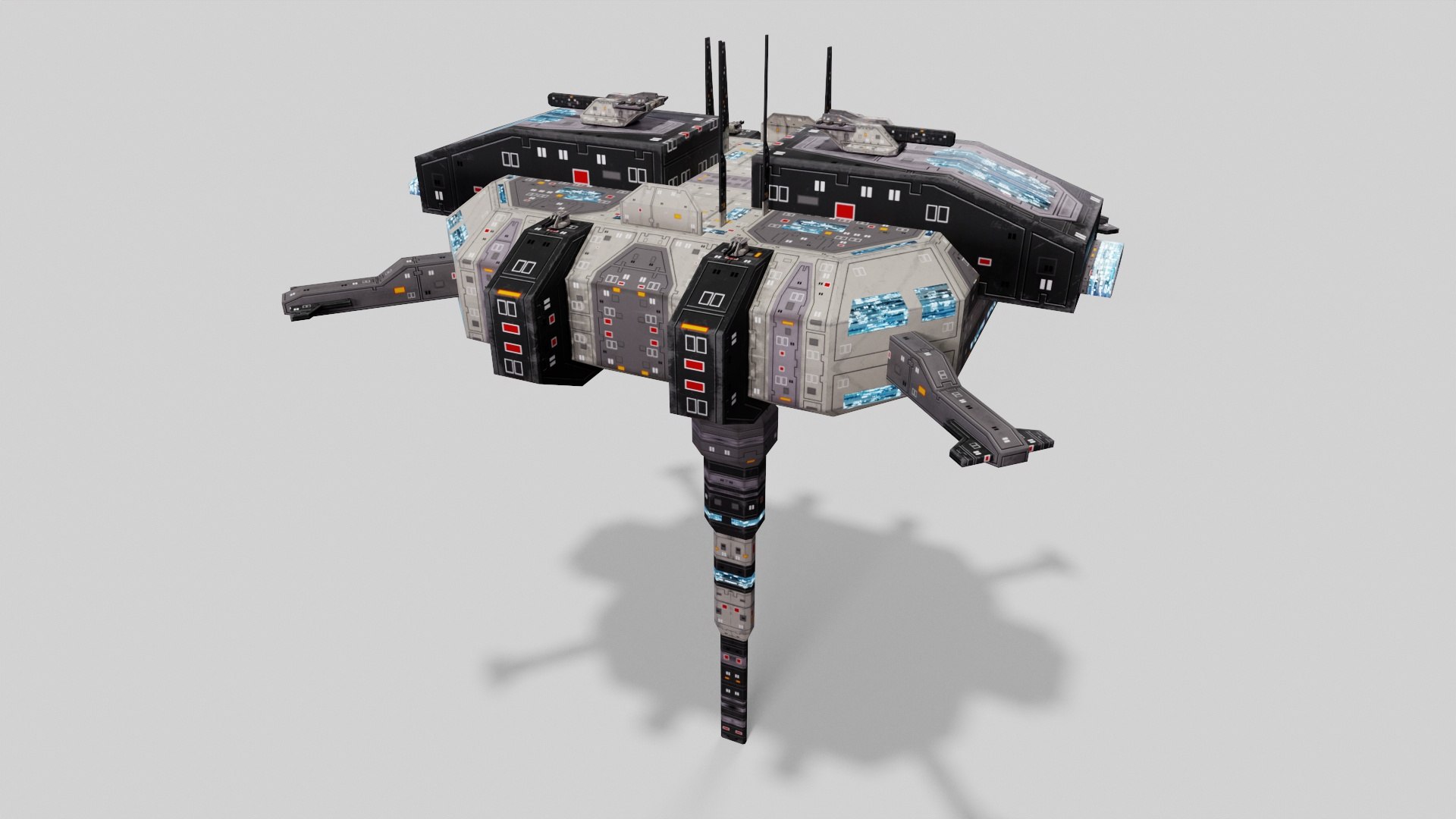 3D Model Space Station - TurboSquid 2178295