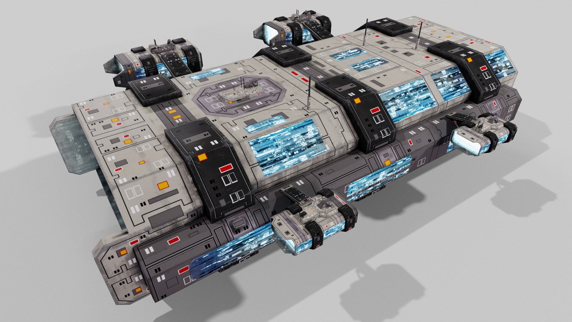 3D Model Space Station - TurboSquid 2178295