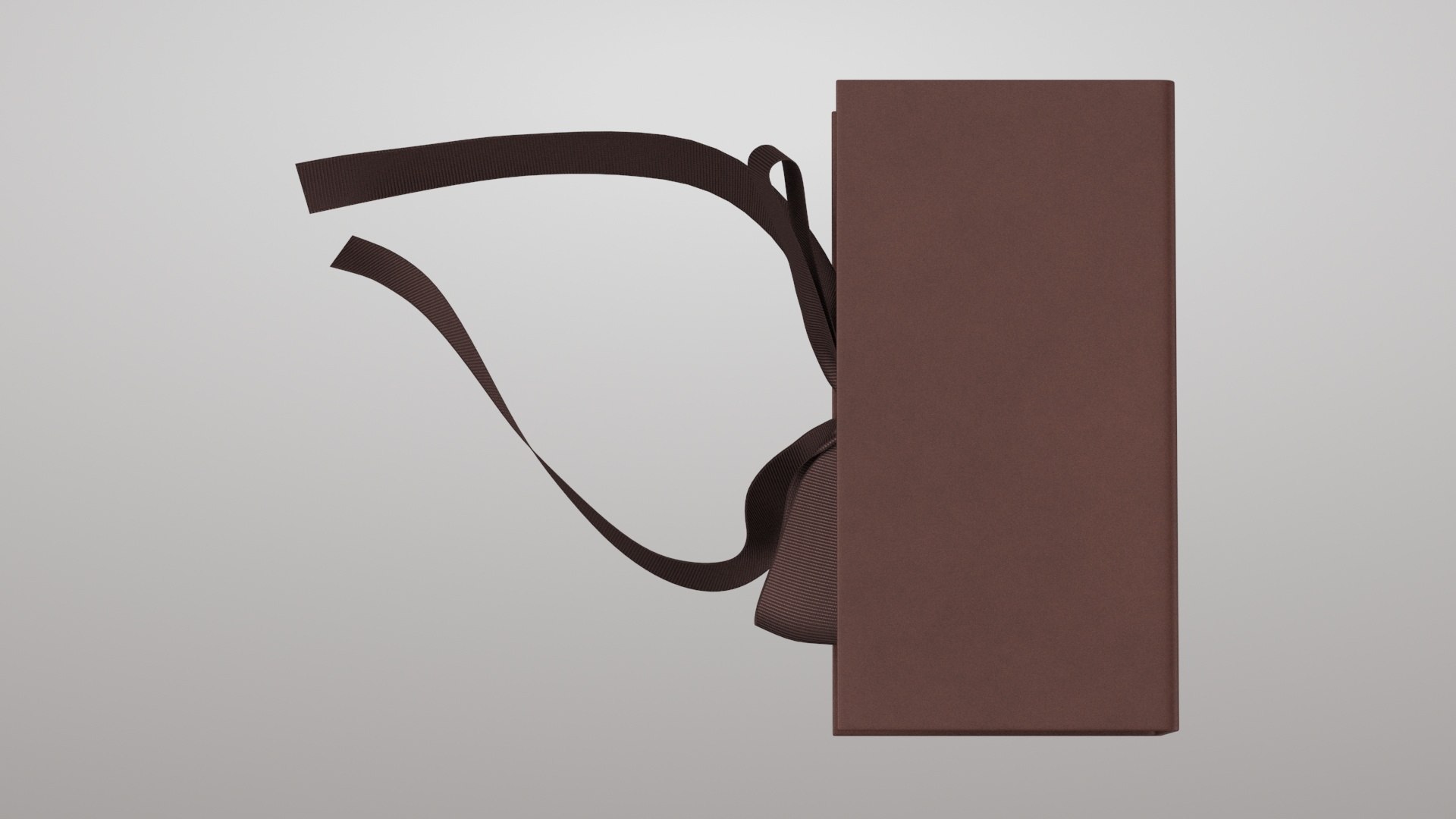 3D Gift Box Brown - TurboSquid 1687452