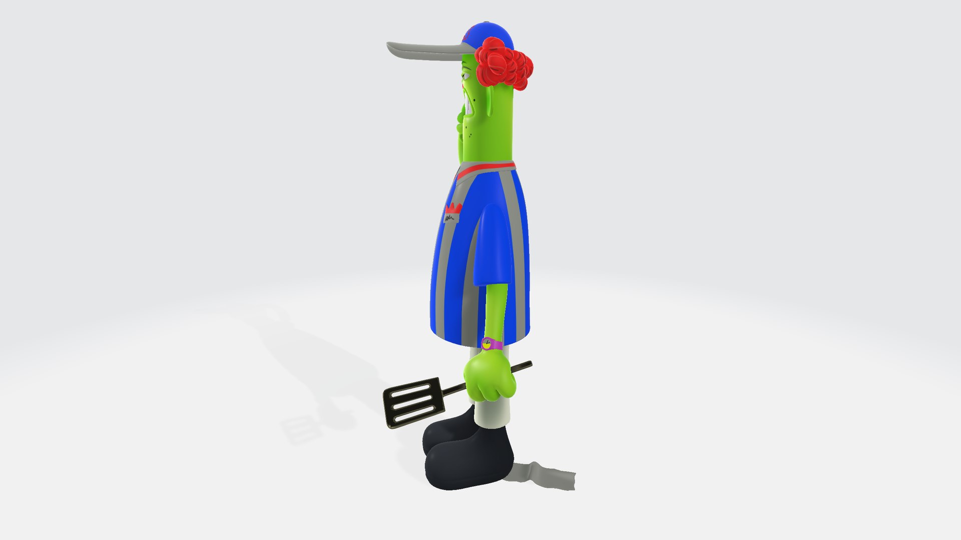 Fast Food Worker - Slob Model - TurboSquid 2366780