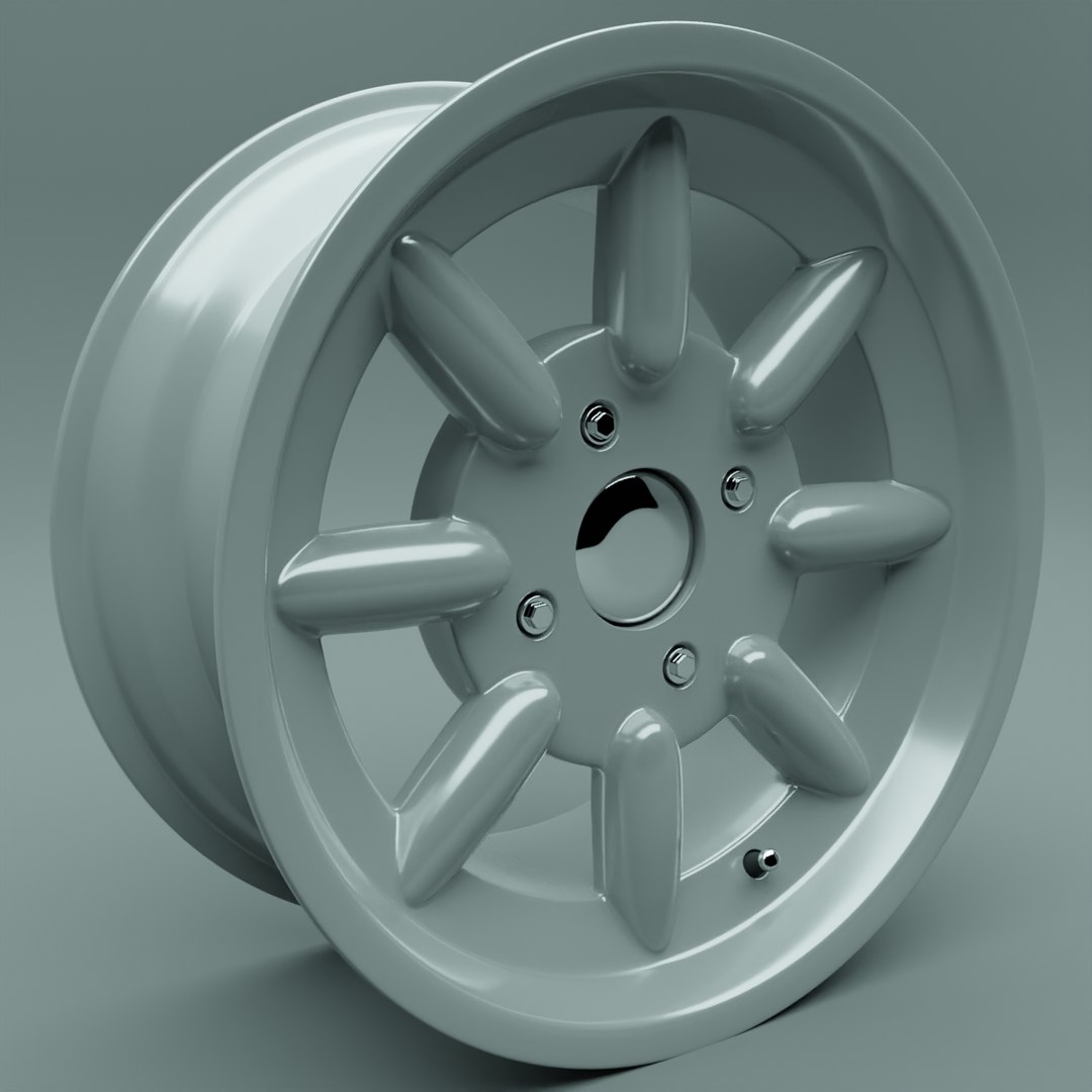 3D Car Rim Model - TurboSquid 1738305