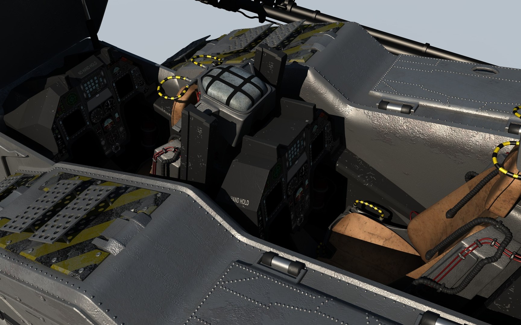 Cinema4d Anti Aircraft Mech