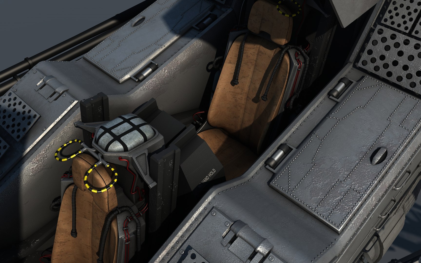 Cinema4d Anti Aircraft Mech