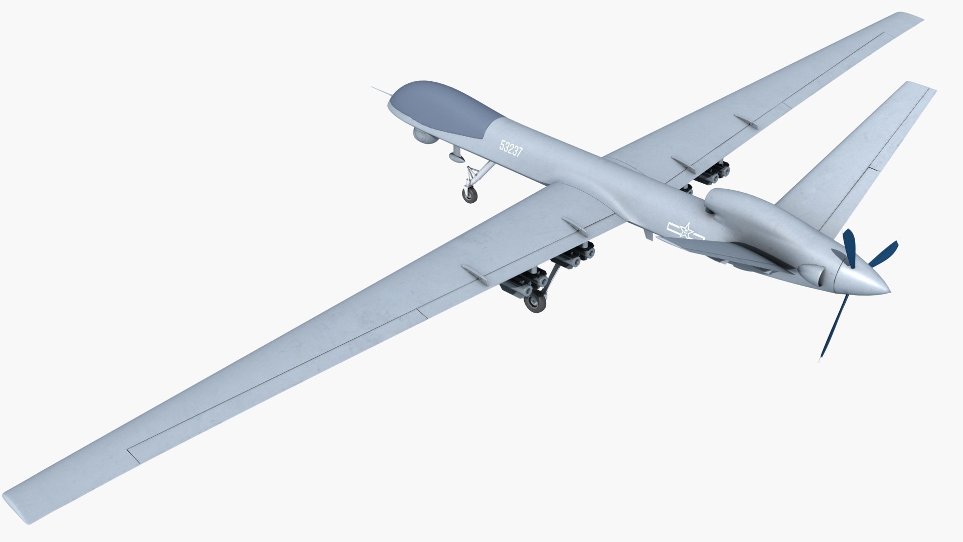 3D Wing Loong-2 UAV - TurboSquid 2249275