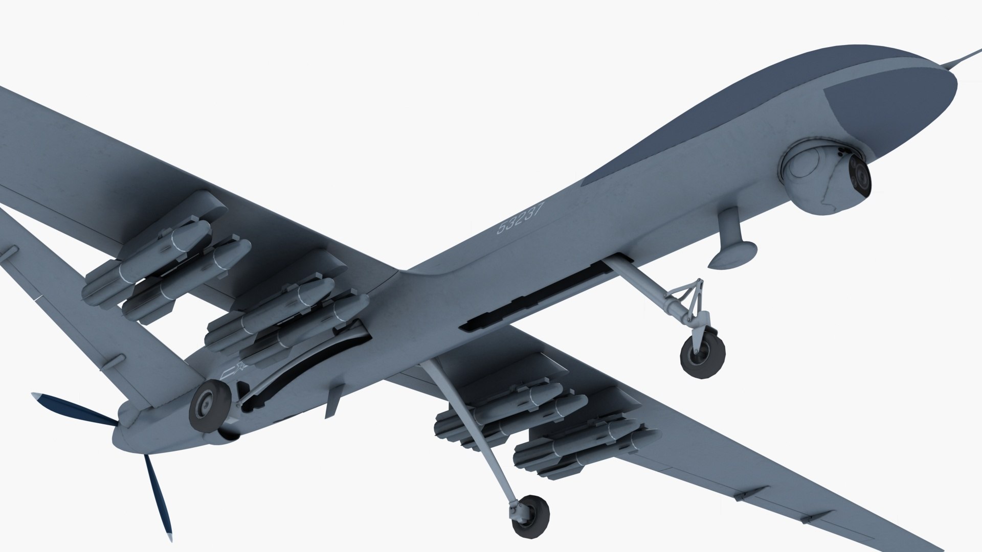 3D Wing Loong-2 UAV - TurboSquid 2249275