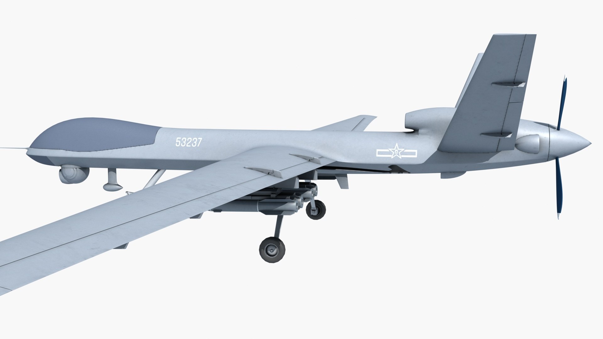 3D Wing Loong-2 UAV - TurboSquid 2249275