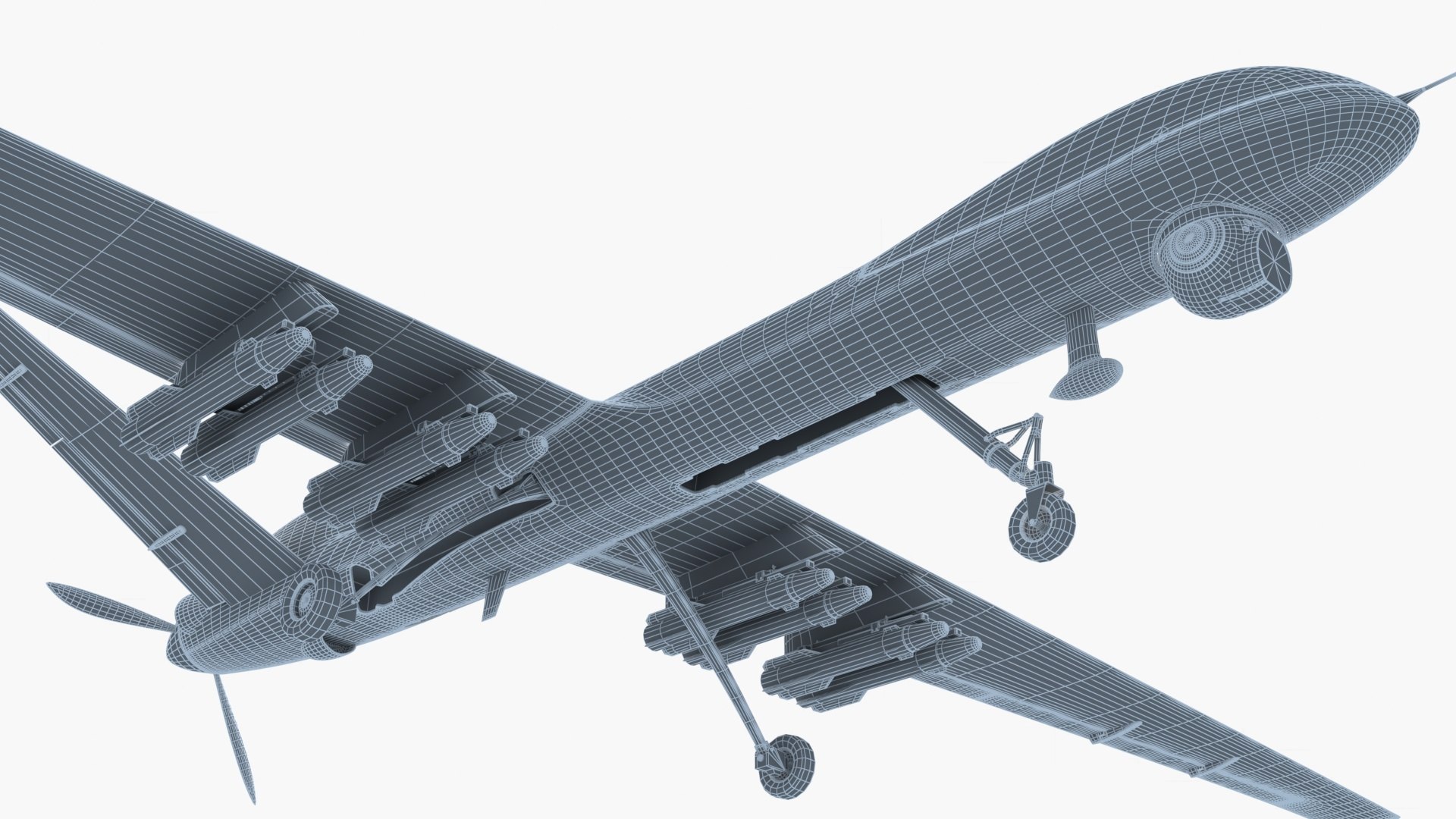 3D Wing Loong-2 UAV - TurboSquid 2249275