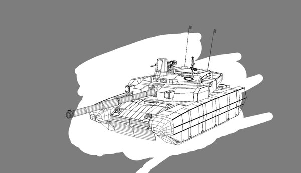 modelo 3d T84 bm Oplot - TurboSquid 929933