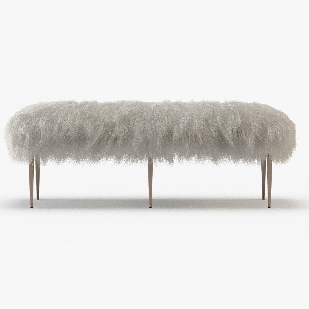 3D model wool stiletto bench - TurboSquid 1275328