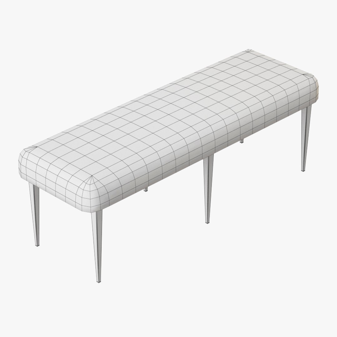 3D model wool stiletto bench - TurboSquid 1275328