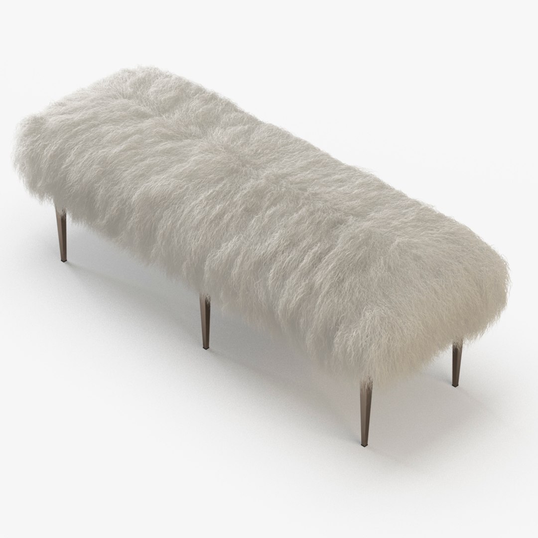3D model wool stiletto bench - TurboSquid 1275328