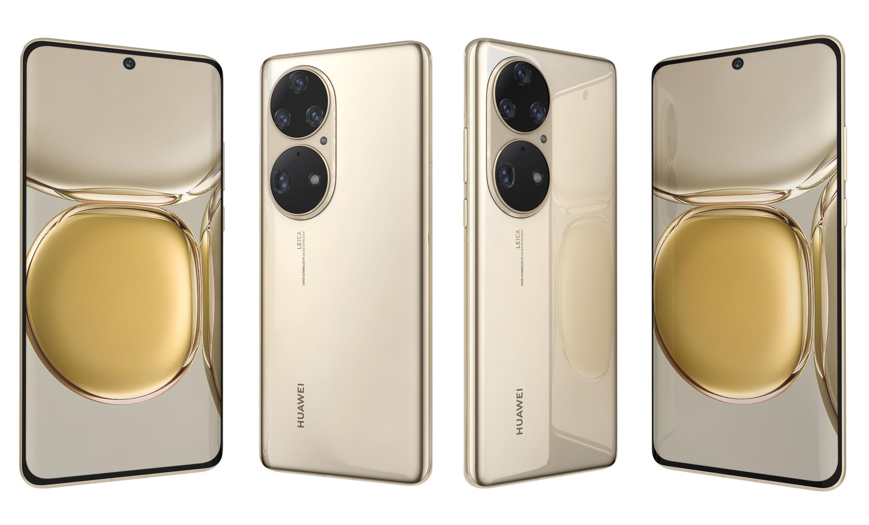 Huawei P50 Pro All Colors 3D Model - TurboSquid 1883578