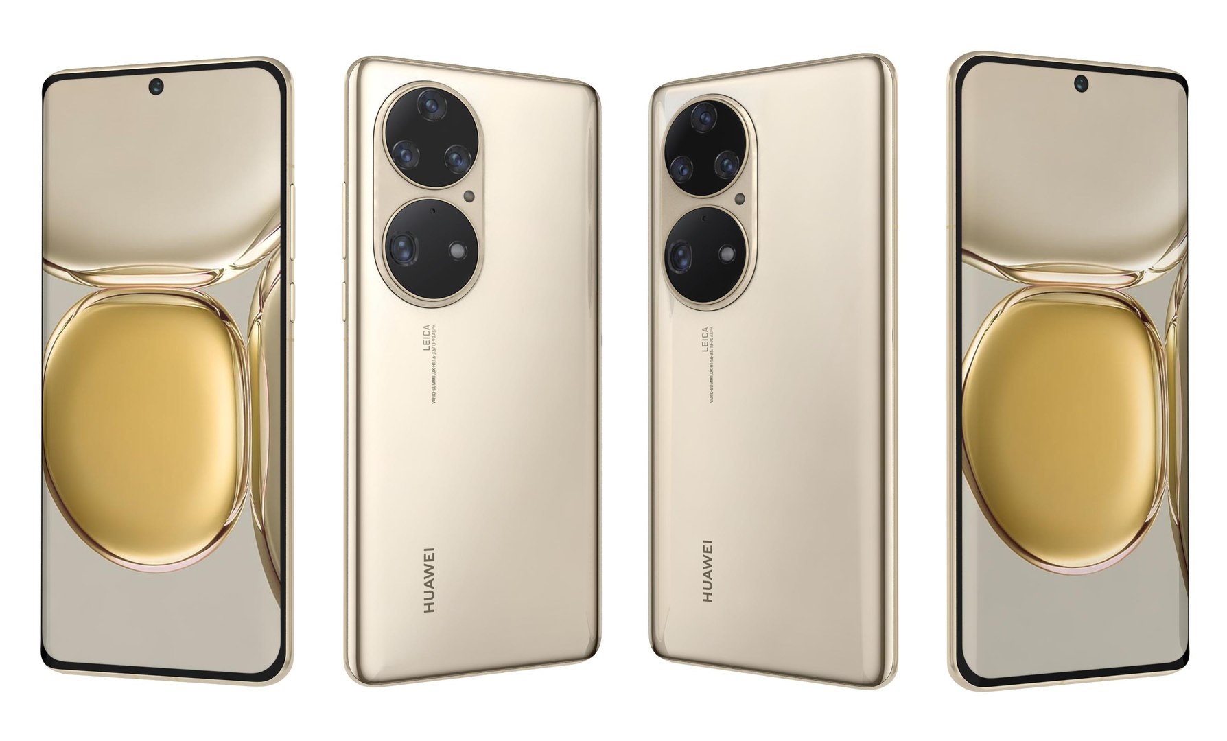 Huawei P50 Pro All Colors 3D Model - TurboSquid 1883578