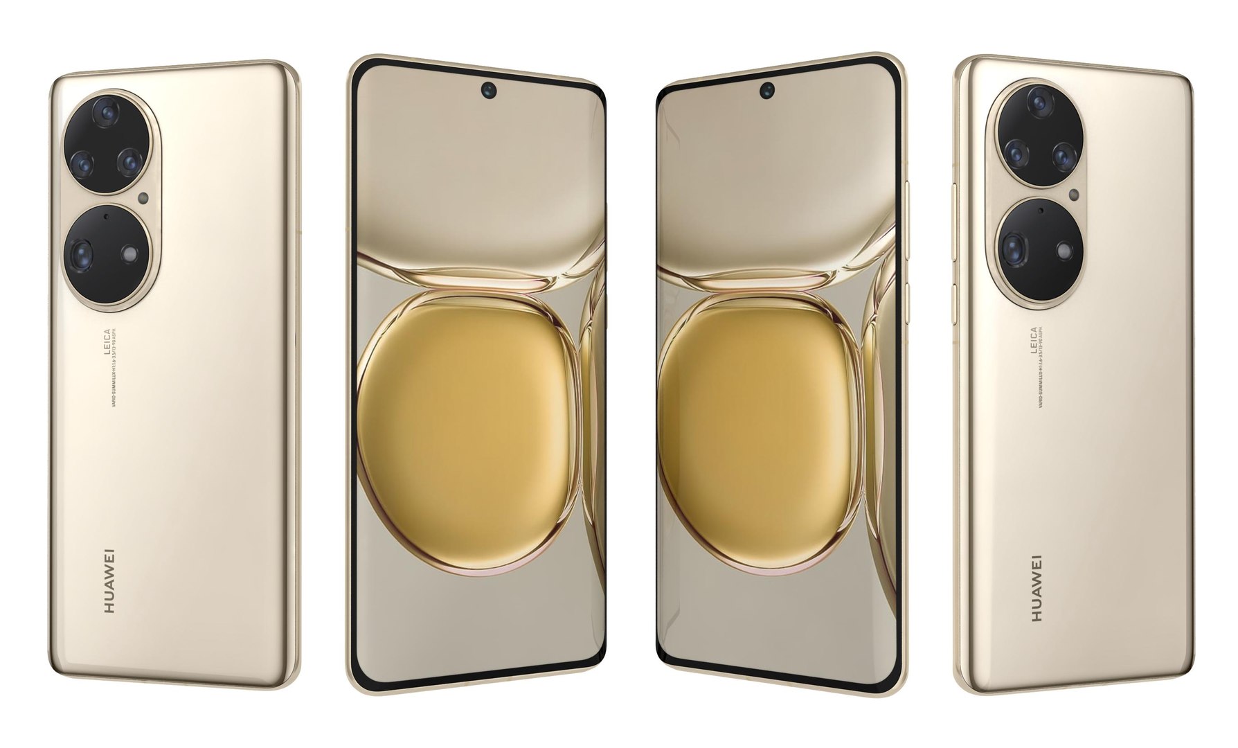 Huawei P50 Pro All Colors 3D Model - TurboSquid 1883578