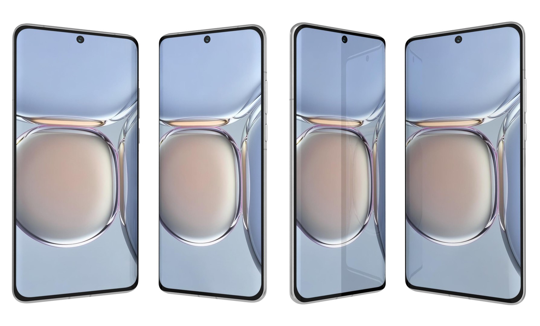 Huawei P50 Pro All Colors 3D Model - TurboSquid 1883578