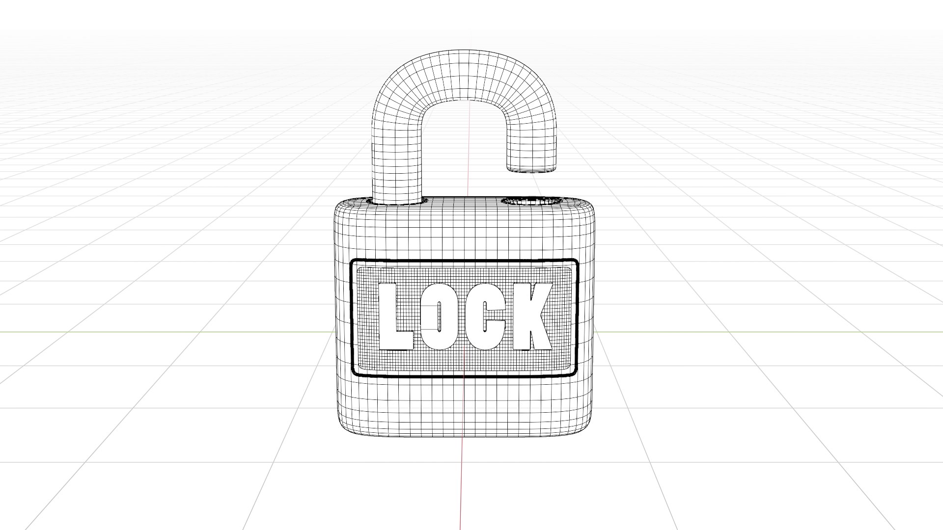 Lock 3D Model - TurboSquid 2044158
