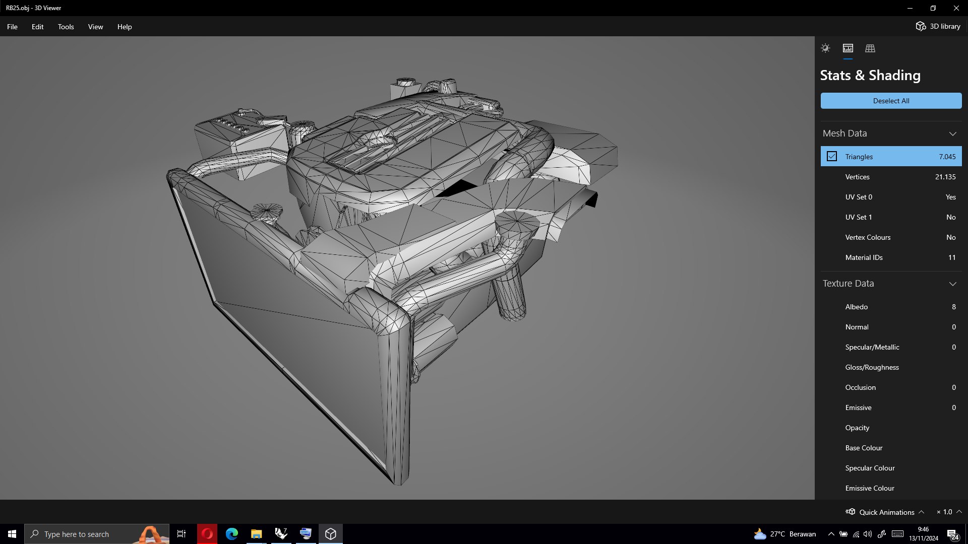3D Model RB25DET Neo Turbo Low Poly Engine - TurboSquid 2307175
