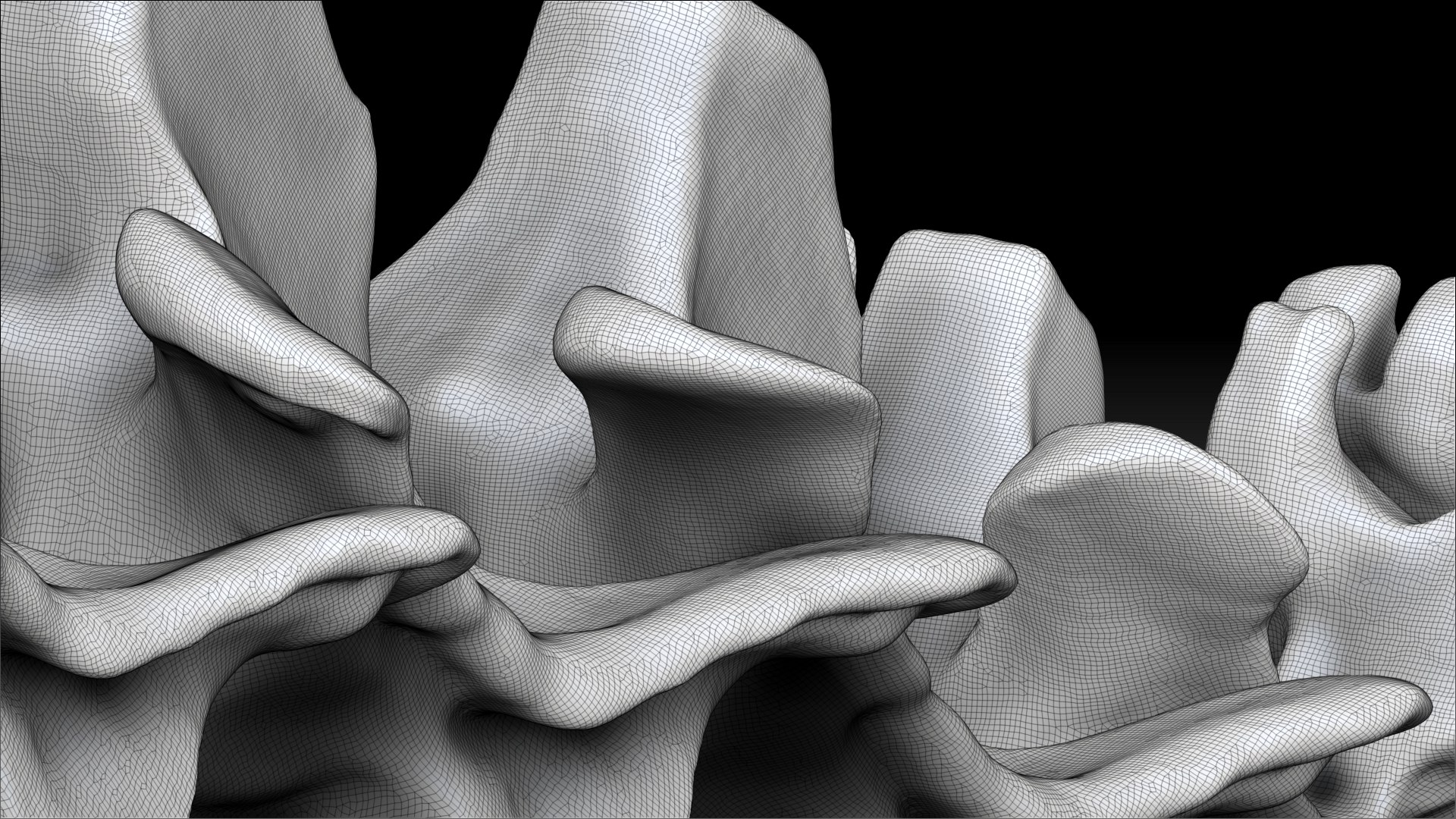 Spinosaurus 2020 Version Neck Set Skeletons Sculpt Project 3D Model ...