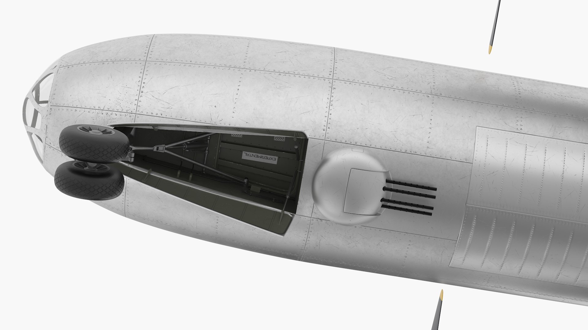 Strategic Heavy Bomber 3D Model - TurboSquid 2378788